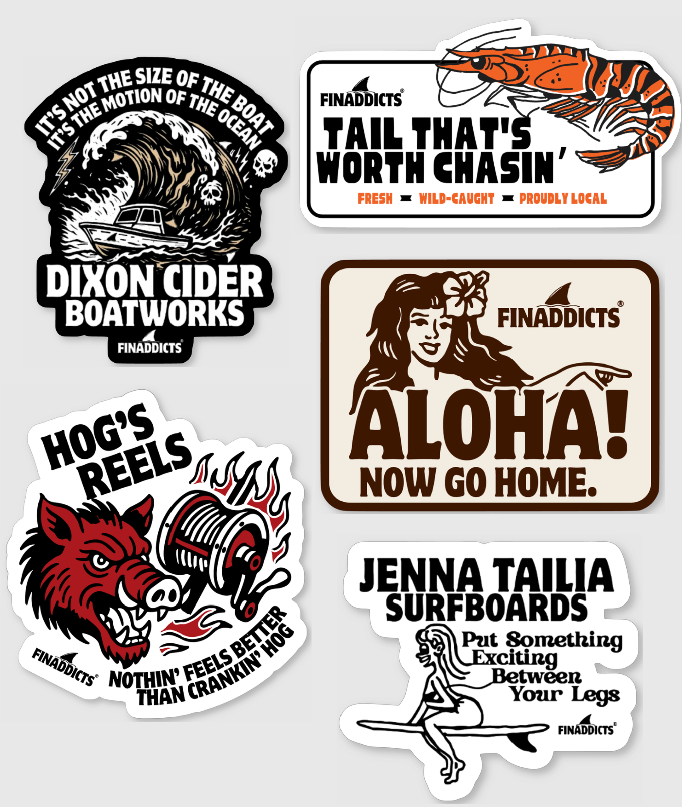 Finaddicts 2026 Sticker Pack